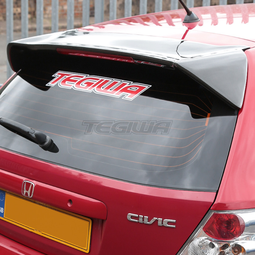 Tegiwa Carbon Rear Wing Spoiler Oem Style Honda Civic Ep3