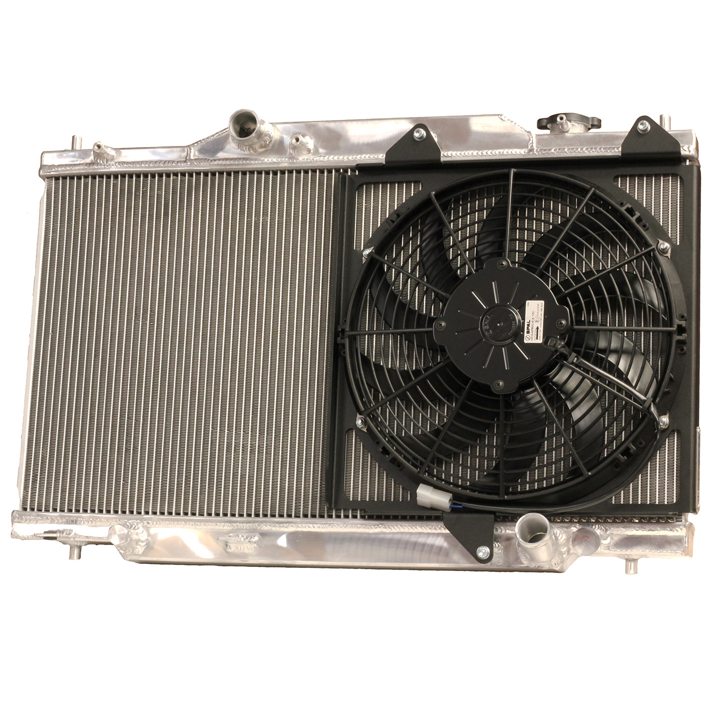 Exoracing Radiator Fan Shroud 1220Cfm Spal Honda Ep3