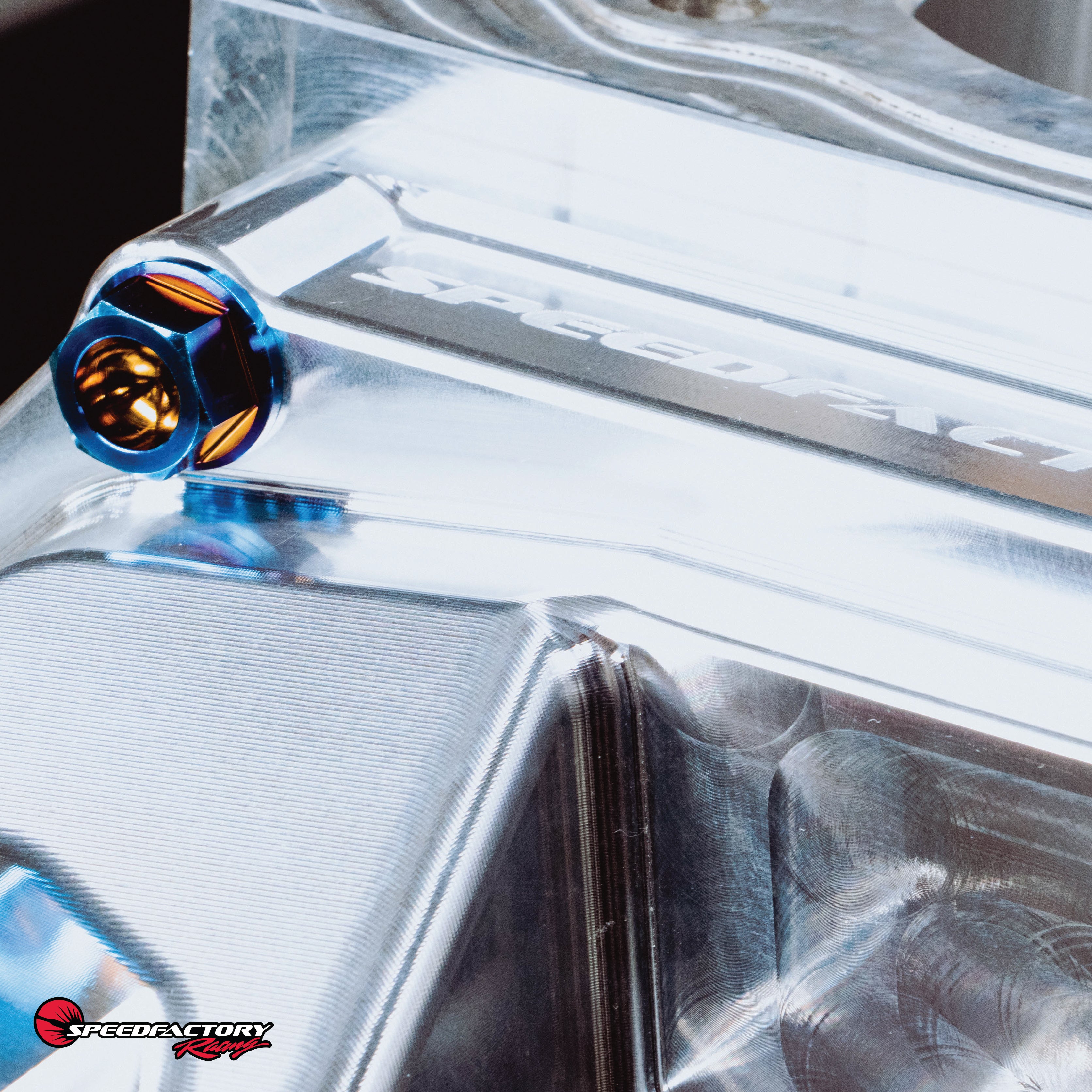 SpeedFactory Titanium Transmission to Engine Single Bolt Burnt