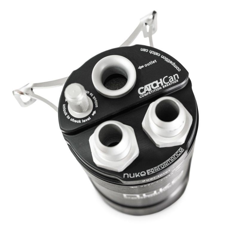 Nuke Performance Dual Inlet Competition Oil Catch Can 1.0L
