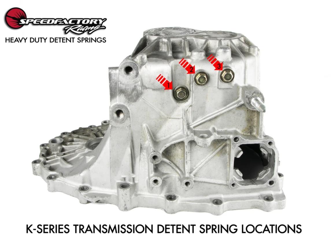 Speedfactory HD Detent Spring Kit B/H/F-Series