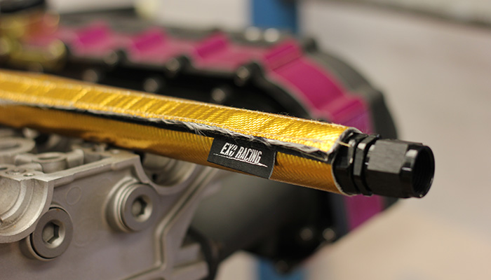 How To Install AN Fittings To Rubber Braided Hose - Exoracing Ltd