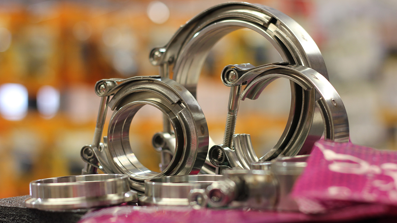 What Is A V-Band Clamp? - Exoracing Ltd