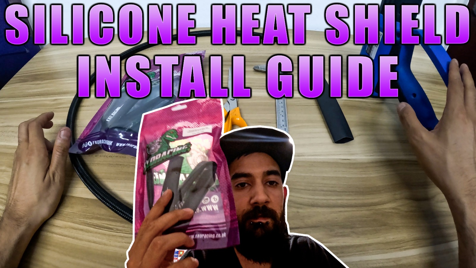 How To Install Silicone Fibreglass Heat Sleeve - Exoracing Ltd