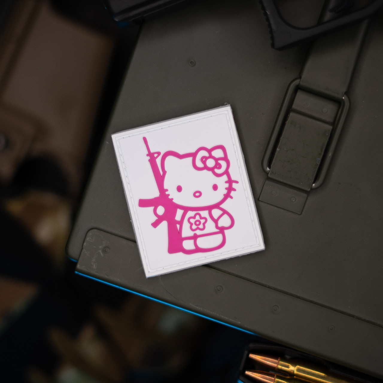Hello Kitty AK-47 PVC Morale Patch - NEO Tactical Gear
