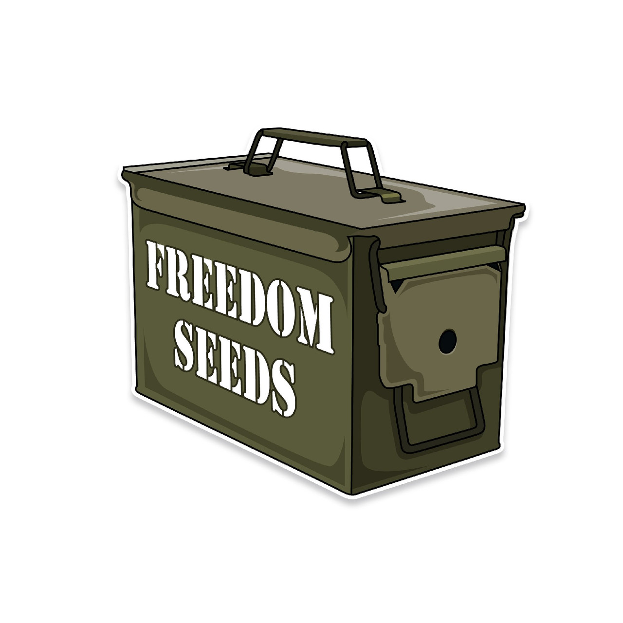 Best Stickers Online. Freedom Seeds Vinyl Sticker - NEO