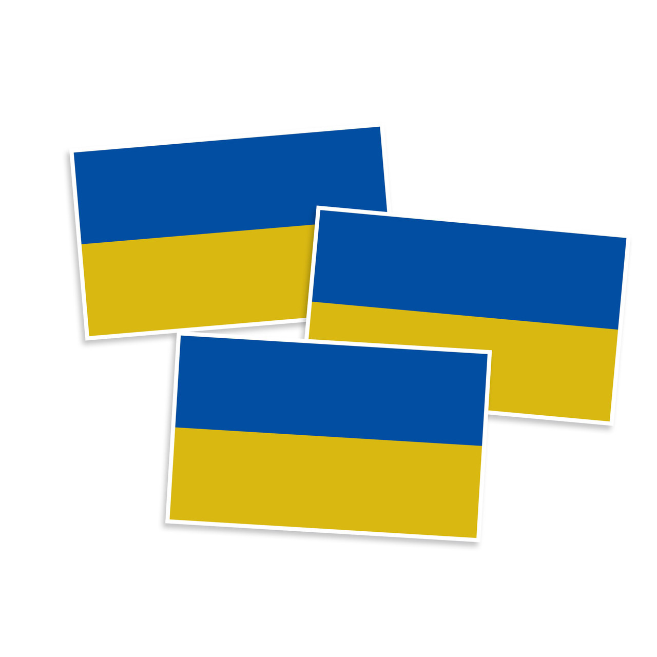 Ukraine Flag Sticker Stand With Ukraine