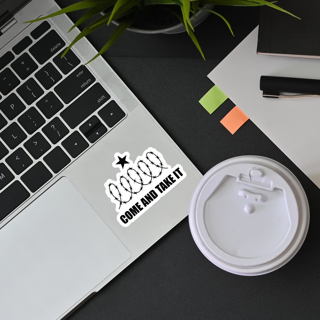 Razor Wire Come and Take It Vinyl Decal