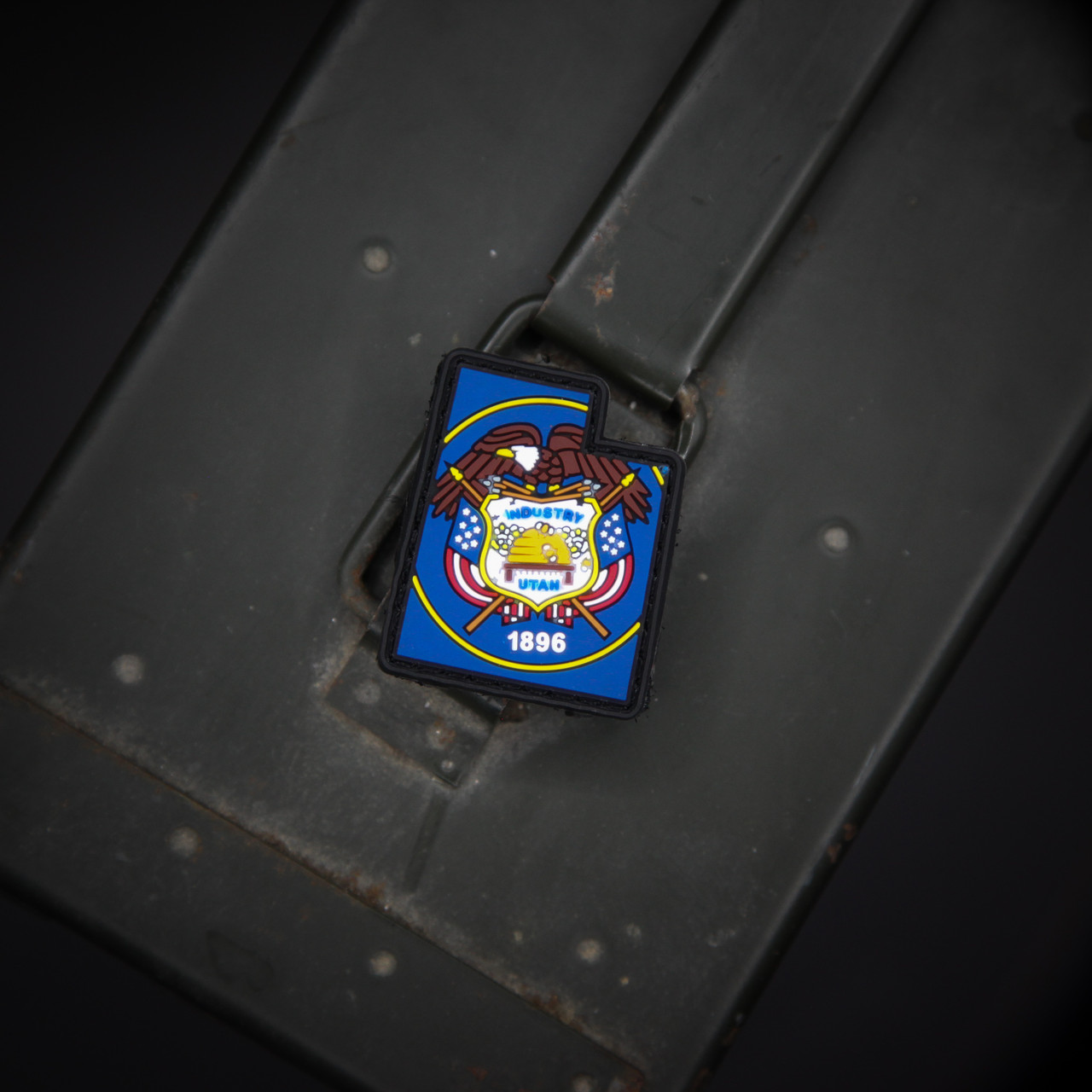 Utah State Flag PVC Morale Patch