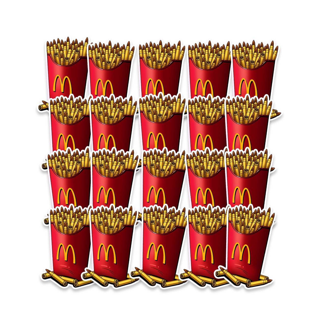 Freedom Fries Sticker