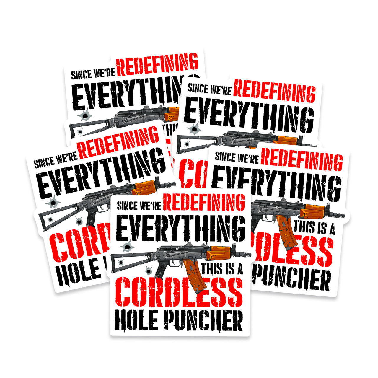 Since We're Redefining Everything This Is A Cordless Hole Puncher ...