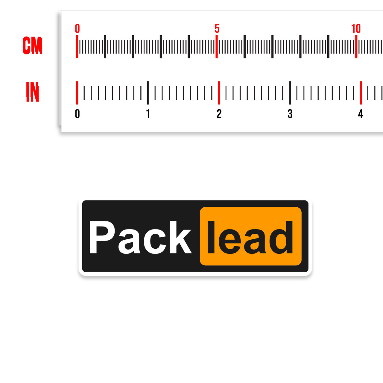 Pack Lead Hub Parody Sticker