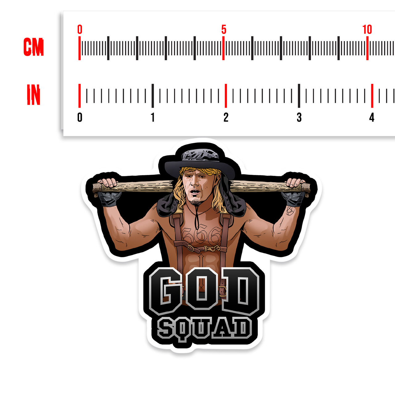 Keefe Chambers The Righteous Gemstones Sticker