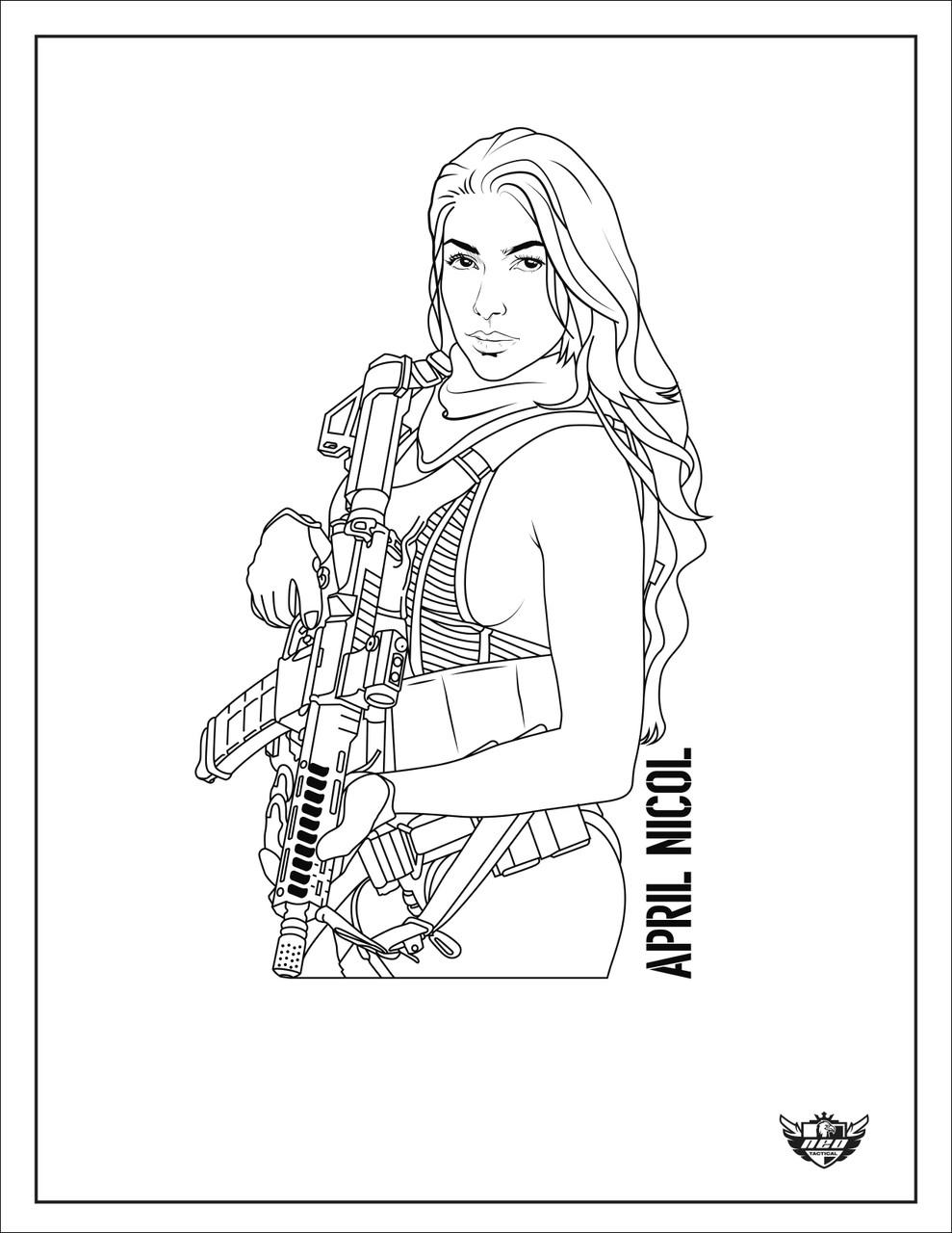 Nicole Coloring Pages
