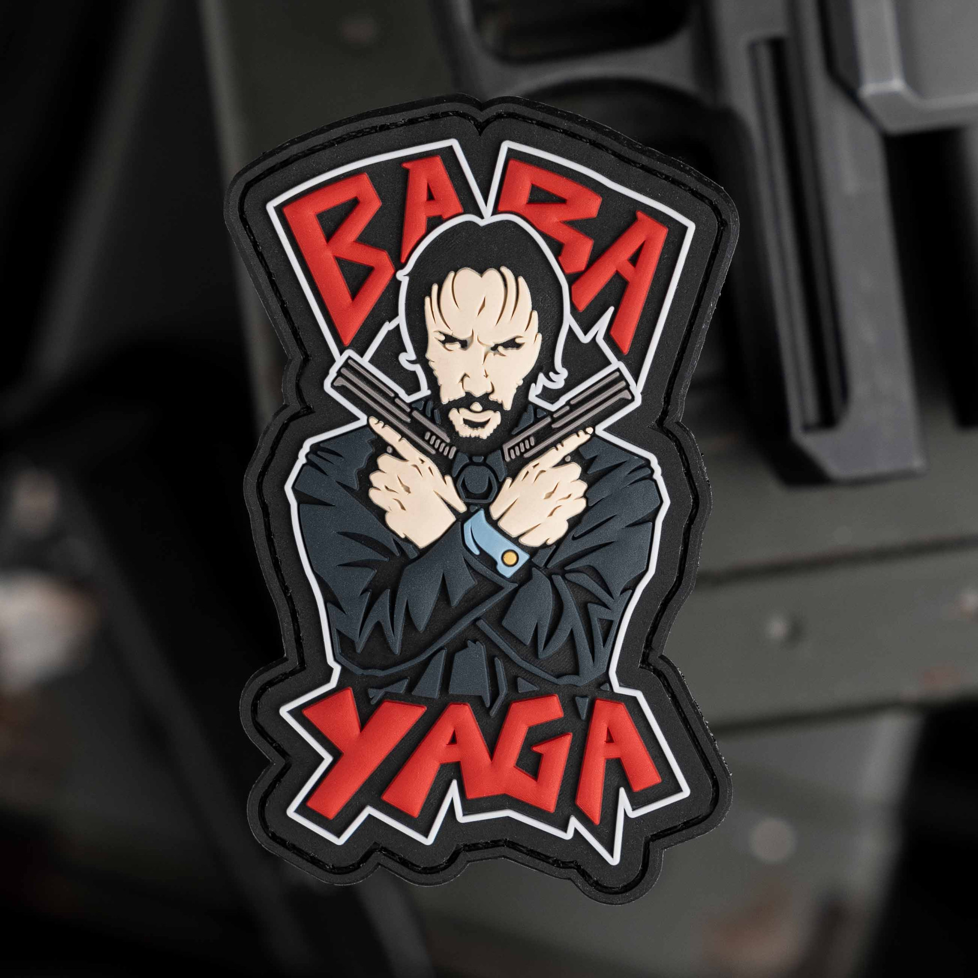 Buy John Wick Patches. John Wick Baba Yaga PVC Morale Patch