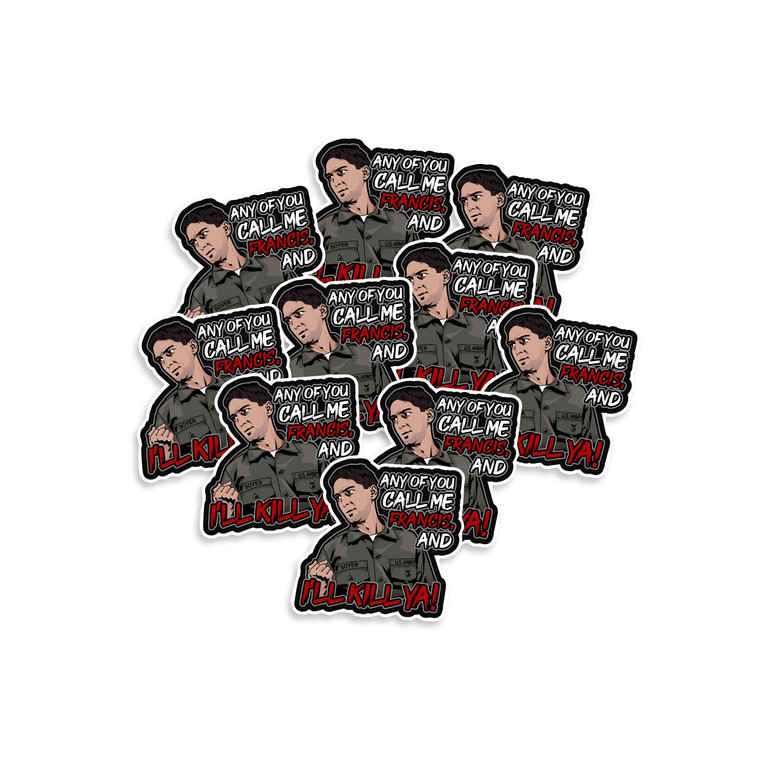Franics Stripes Sticker