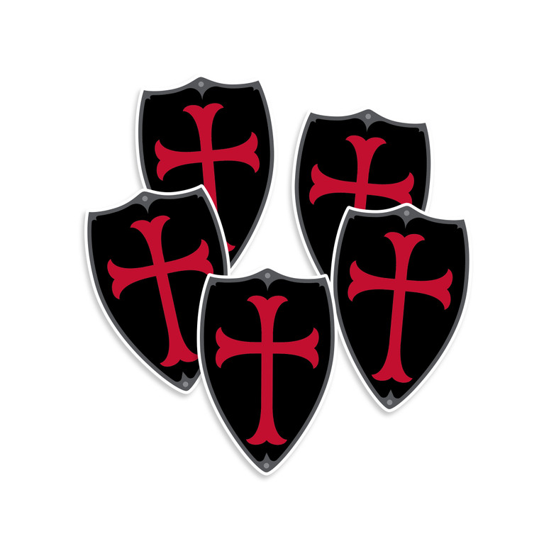 Knights Templar Cross Sticker