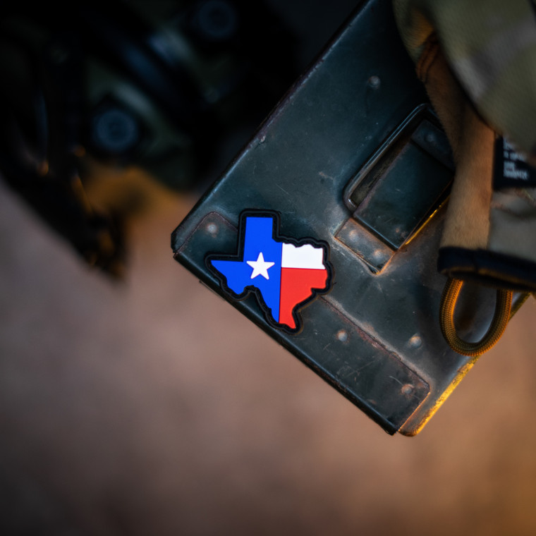 Texas Flag PVC Morale Patch