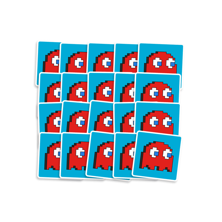 Pac-Man Blinky Mini Sticker