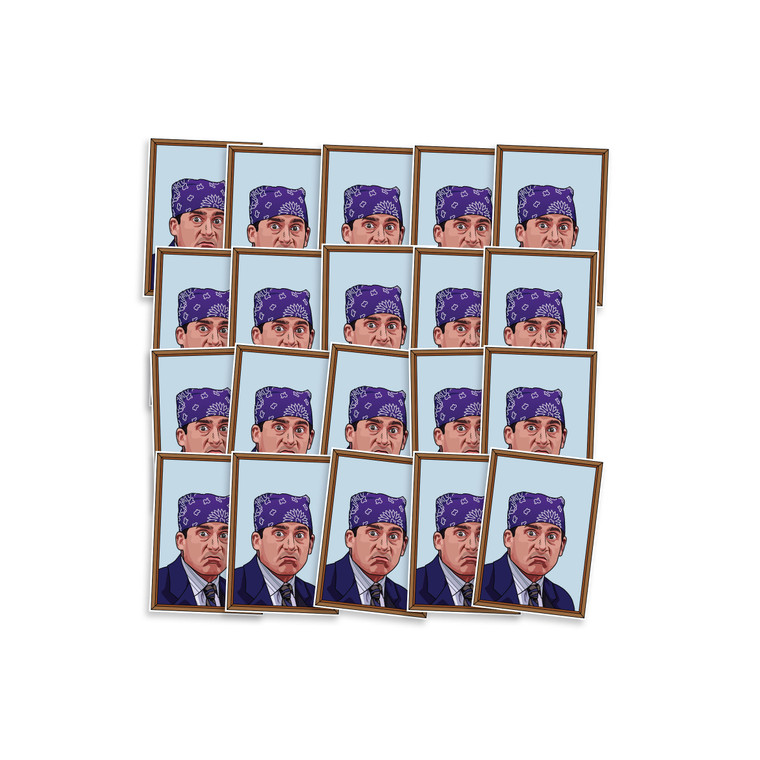 The Office Prison Mike Sticker