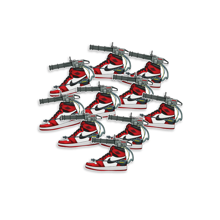 Tactical Air Jordan 1 Vinyl Sticker