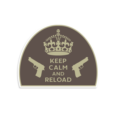 Keep Calm And Reload Sticker