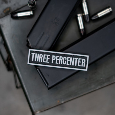 Three Percenter Morale Patch