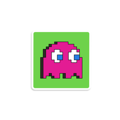 Pac-Man Pinky Mini Sticker