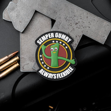 Semper Gumby Patch Always Flexible Marines Morale Patch