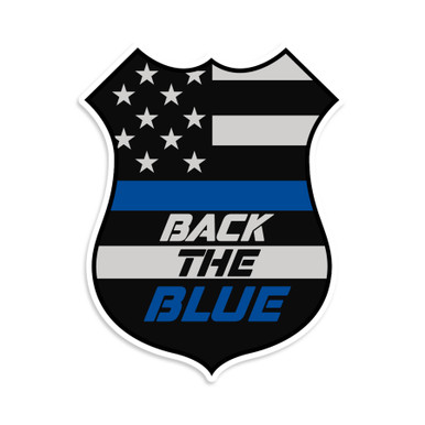 Back The Blue Vinyl Sticker - NEO Tactical Gear