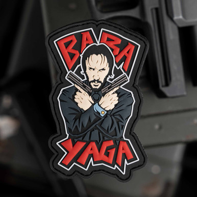 Buy John Wick Patches. John Wick Baba Yaga PVC Morale Patch