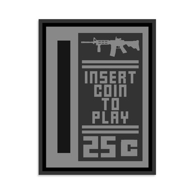Insert Coin To Play Vinyl Sticker by NEO Tactical Gear