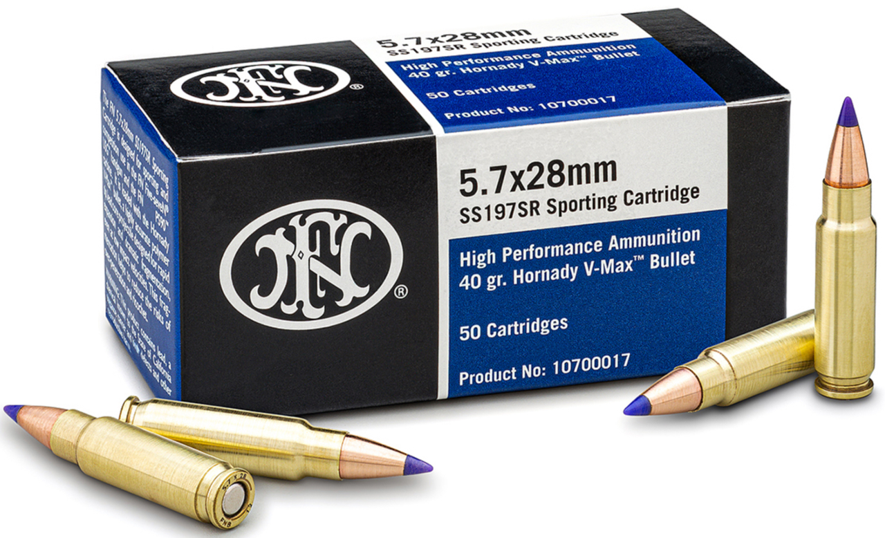 FN America | 5.7x28mm, 50 Rounds (40GR Hornady V-Max)