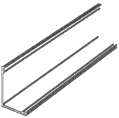 7800 Armstrong Hemmed Angle Molding
