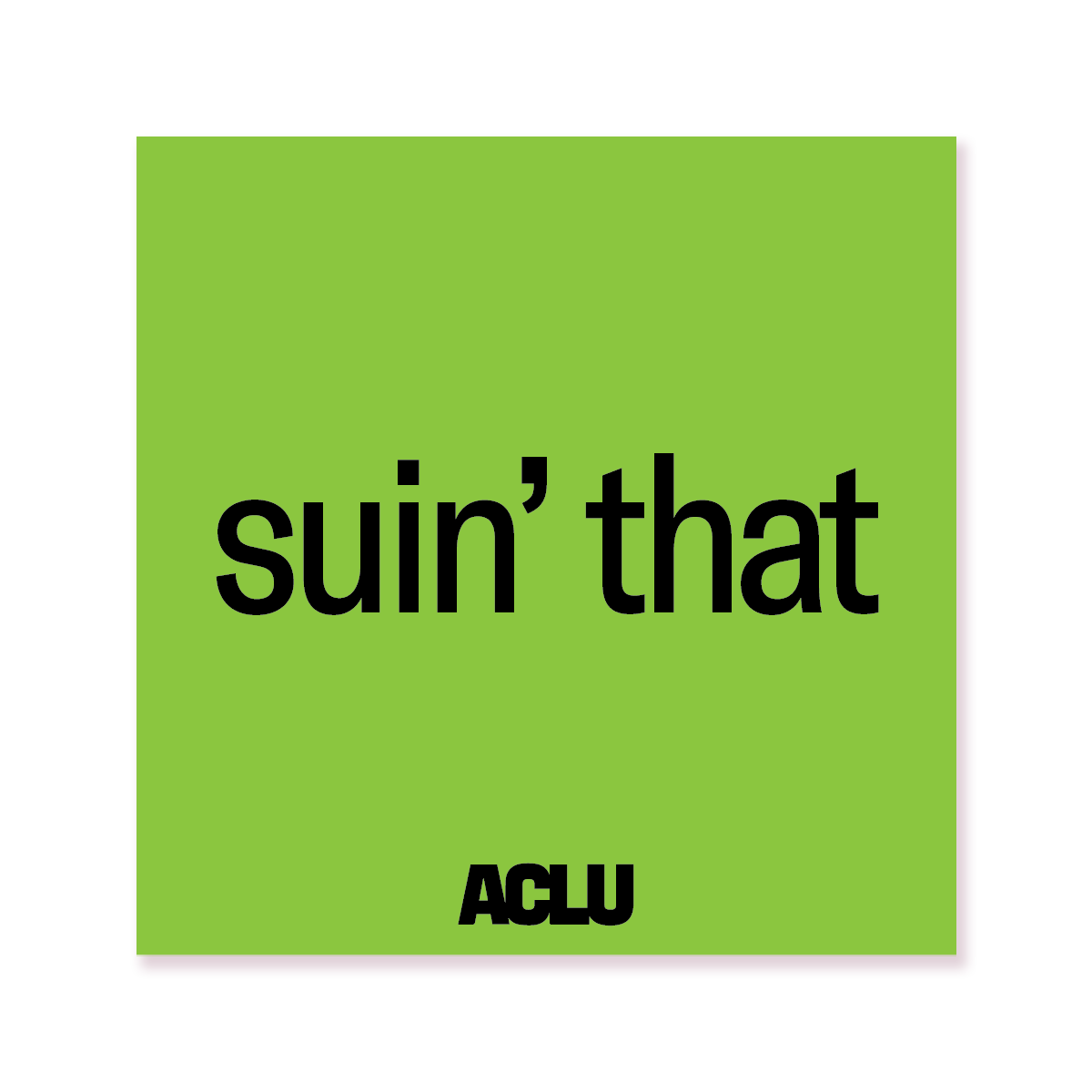 Home & Office - Stickers - ACLU