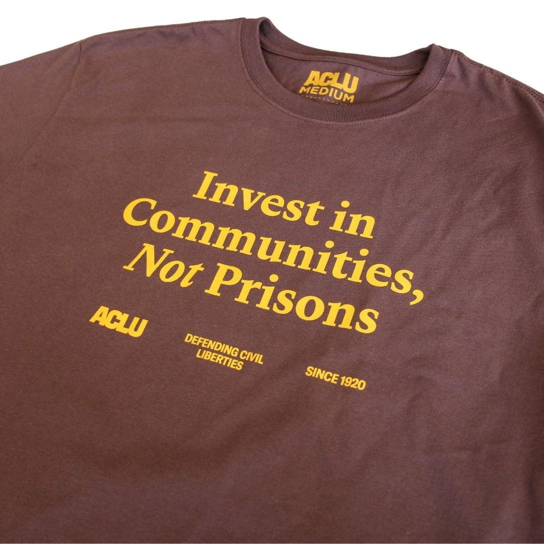 T-shirt Designs for Women, Men and Kids | ACLU Official Store ...