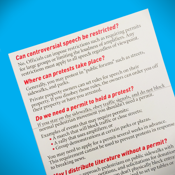 Demonstrations and Protests 25 Pack - ACLU