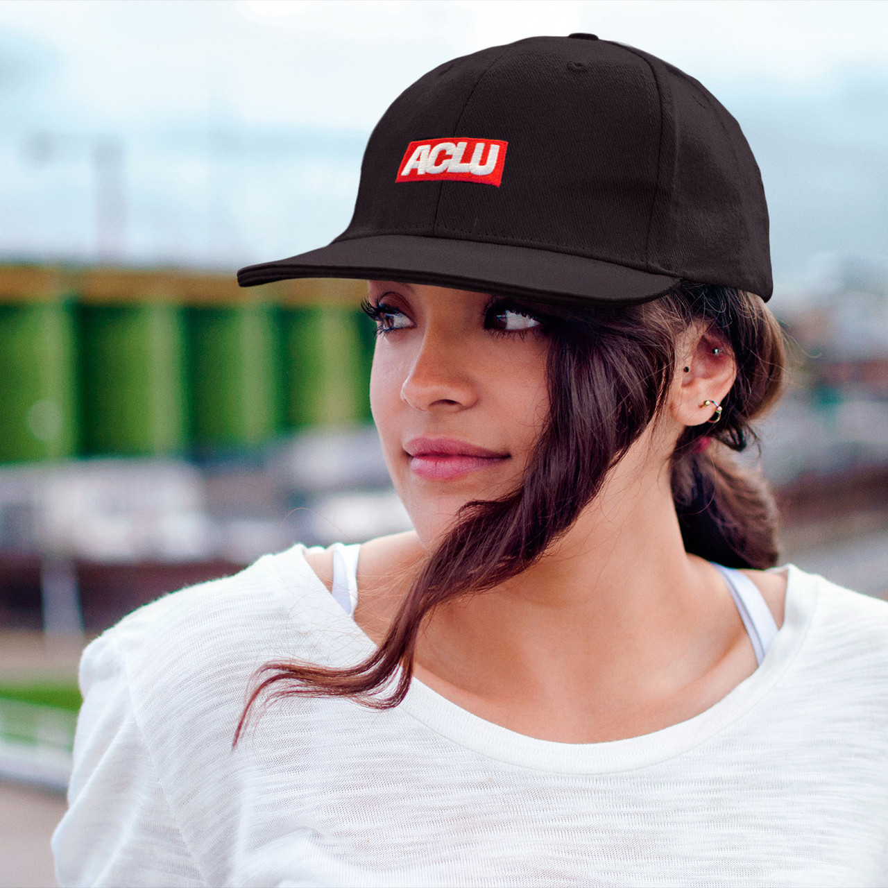 ACLU Logo Hat - Black - ACLU