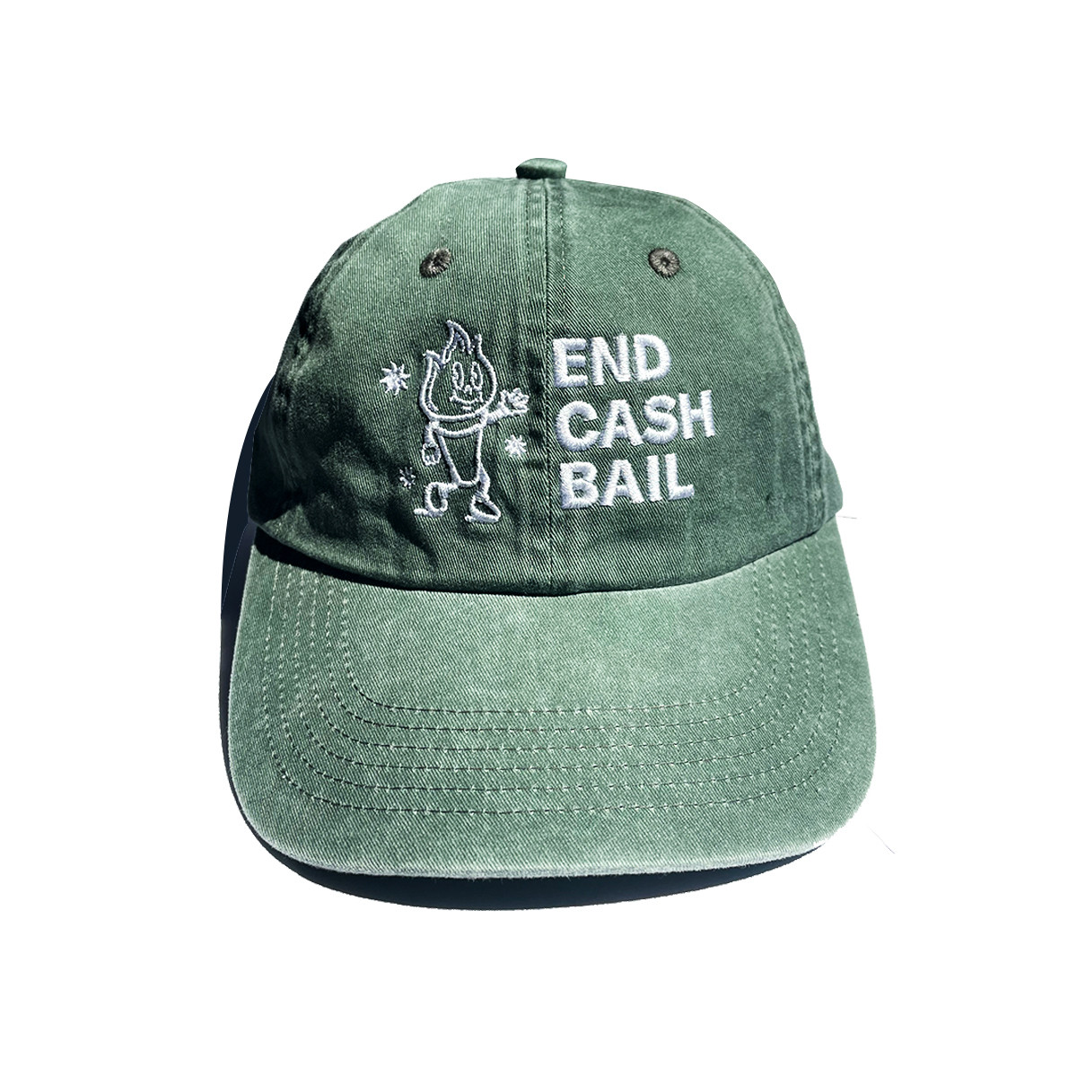 End Cash Bail Hat - Green - ACLU