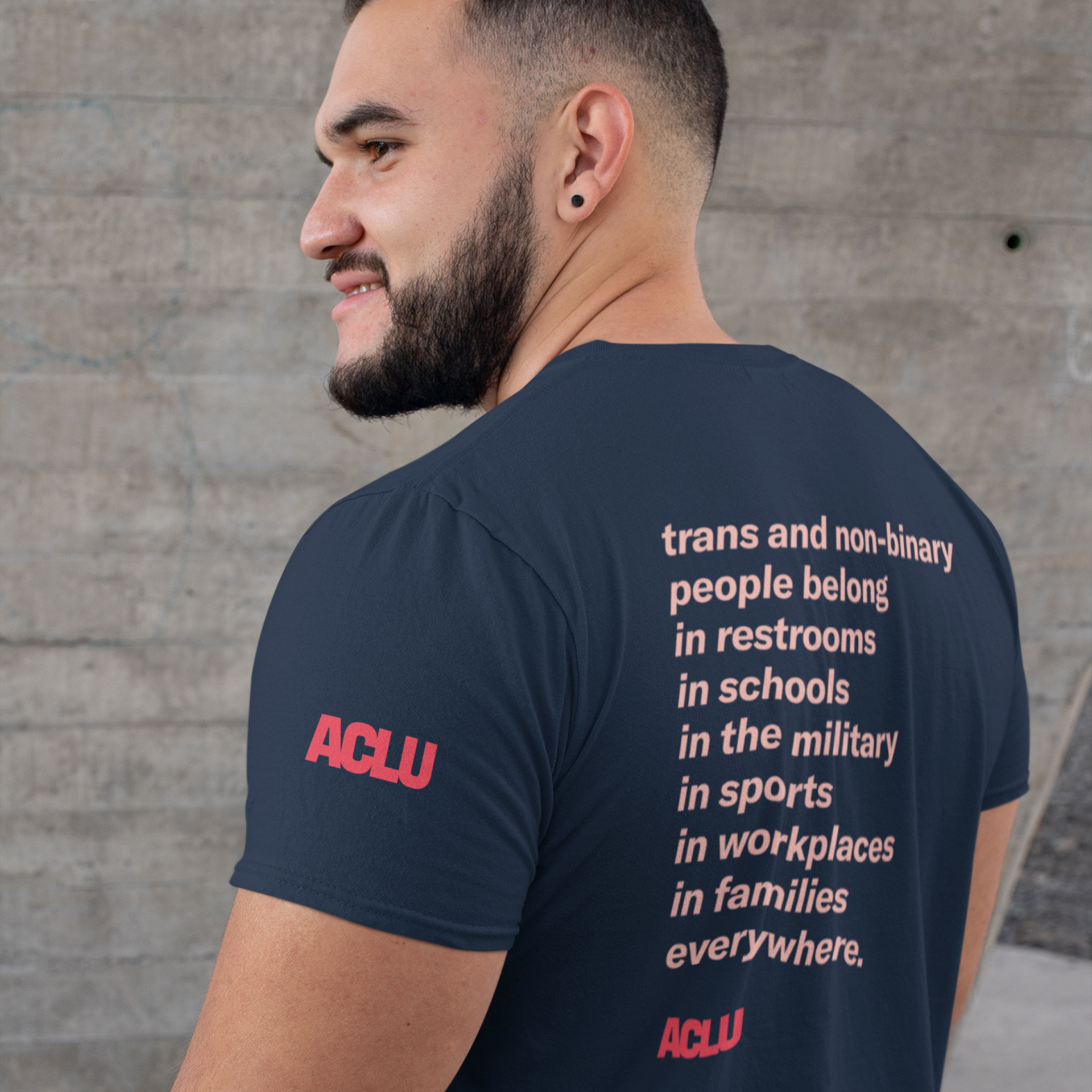 Emma Tee - Navy - ACLU