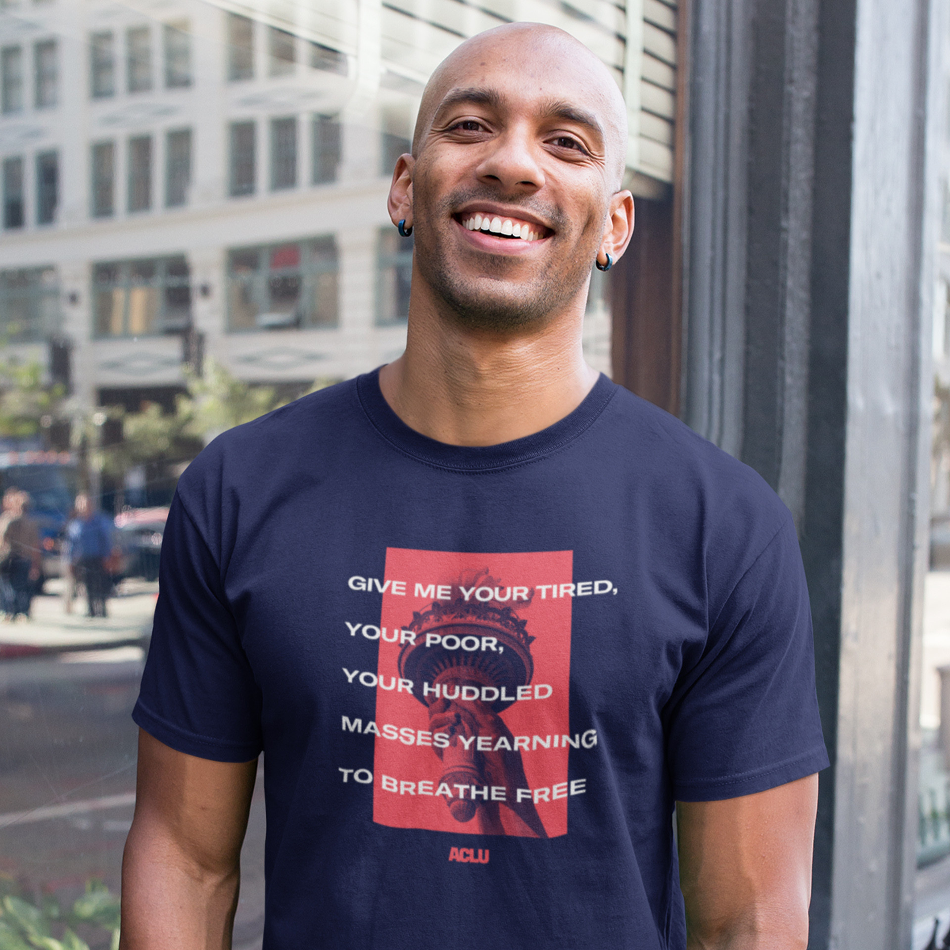 Emma Tee - Navy - ACLU