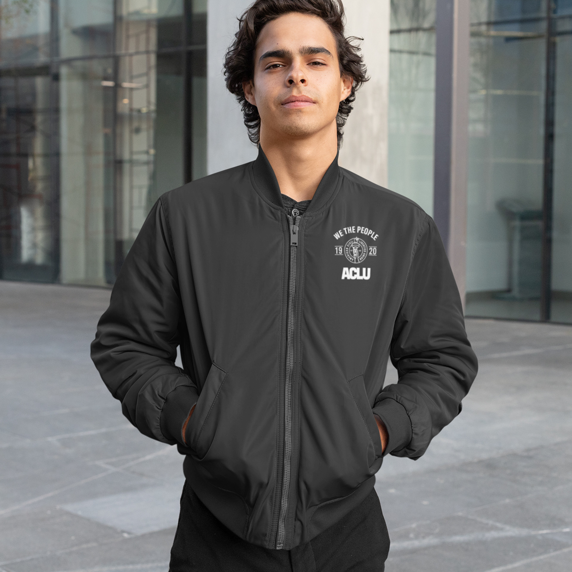 Varsity Tee - Blue - ACLU