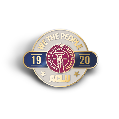 Varsity Tee - Blue - ACLU