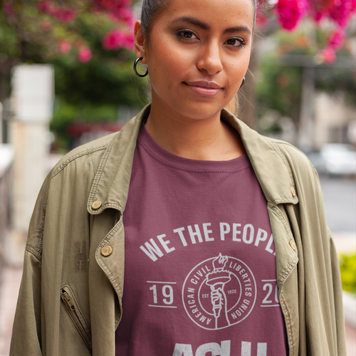 Varsity Tee Maroon Aclu