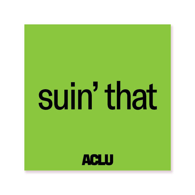 Home & Office - Stickers - ACLU