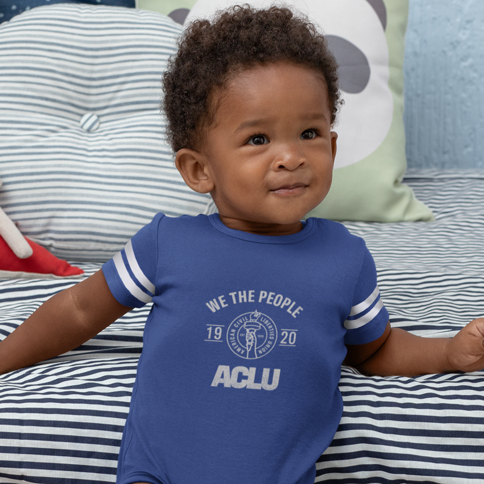 Varsity Tee - Blue - ACLU