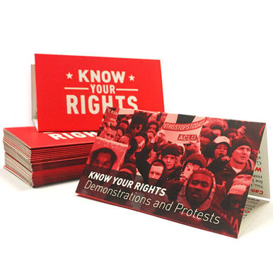 Demonstrations and Protests 25 Pack - ACLU