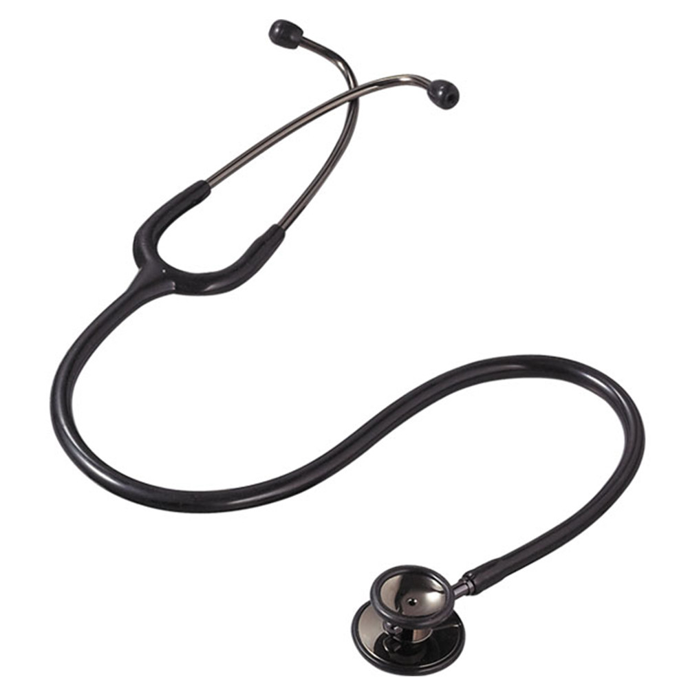 Lane Deluxe Classic Dual Head Stethoscope, Black Edition