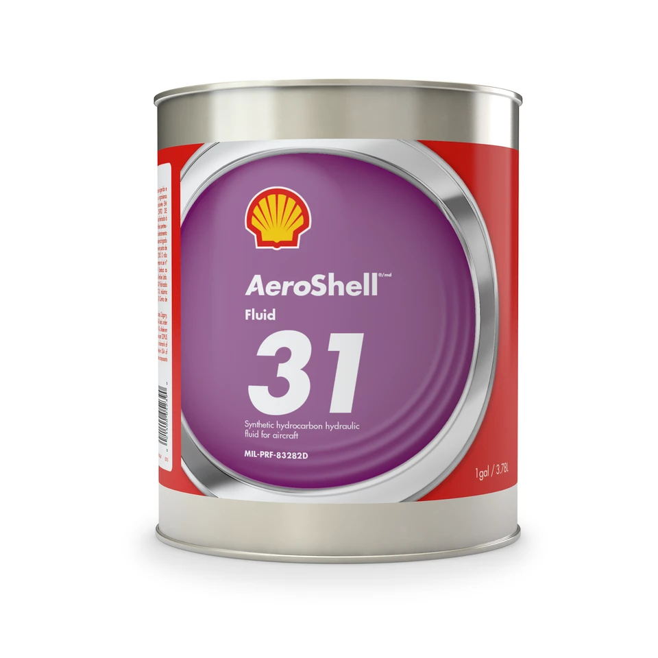 AeroShell Fluid 41 Mineral Hydraulic Oil (1 Gallon Cans)