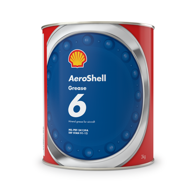 AeroShell Grease 6 General Purpose Airframe Grease (6.6 Lb Can)
